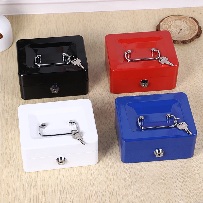 1Pc-Creative-Mini-Petty-Cash-Money-Document-Storage-Box-Metal-Security ...