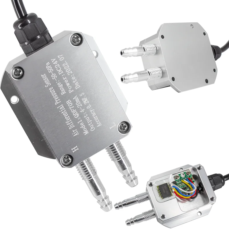 Air-Differential-Pressure-Sensor-100pa-500pa-Wind-Pressure-Transmitter ...