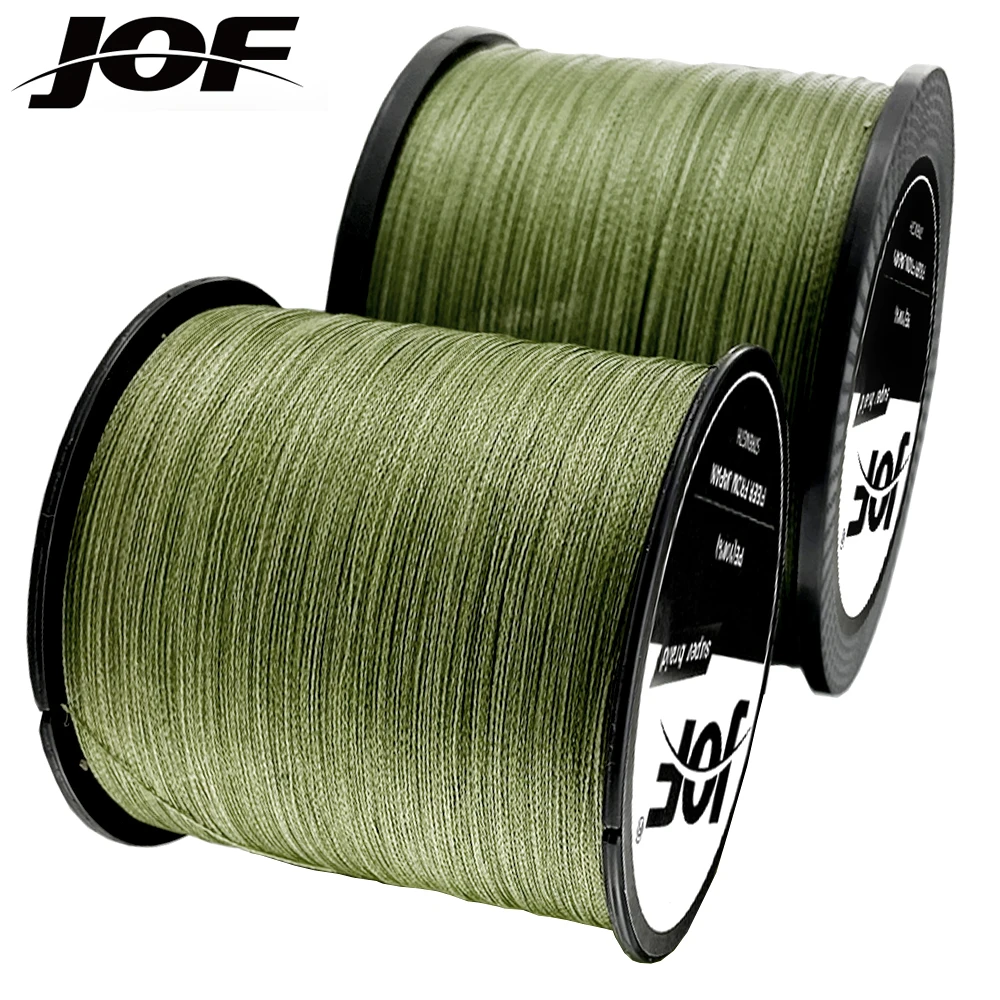 JOF Geflochtene Angelschnur 8 Strands 100 0M 500M 300M 100M Multifilament 8 Spinnt Karpfen ...