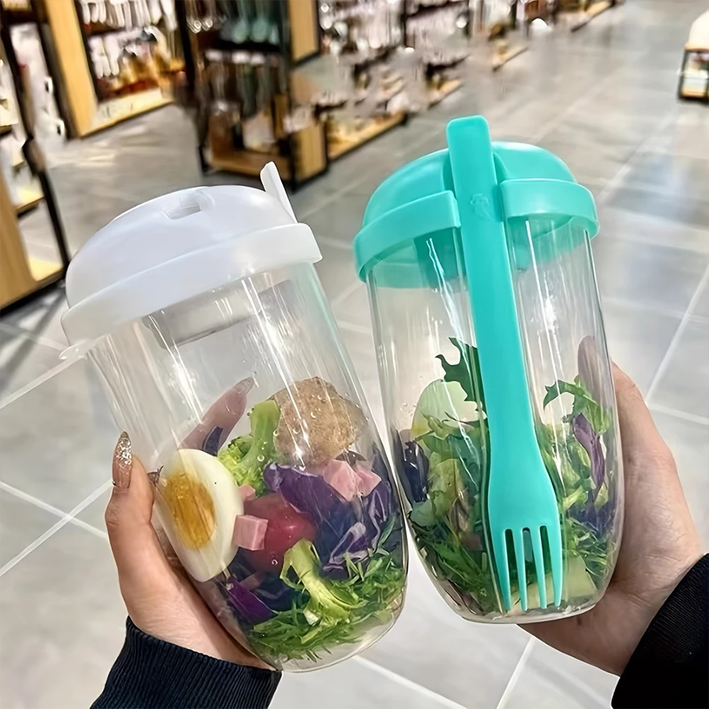 1L-Portable-Salad-Cup-With-Forks-Lid-Vegetable-Breakfast-Salad-Cup ...
