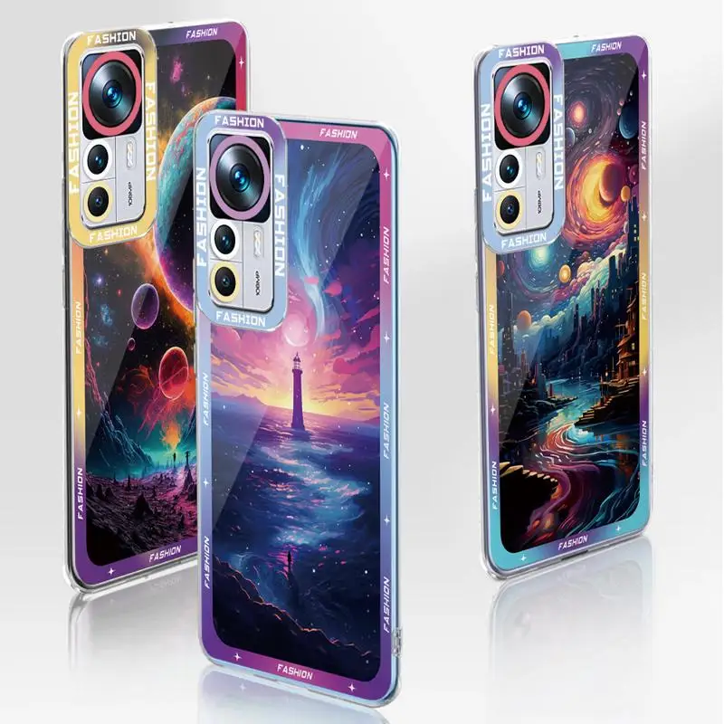 Colorful-Dream-Lighthouse-Phone-Case-for-Xiaomi-Redmi-9A-9C-9T-12C-10C ...