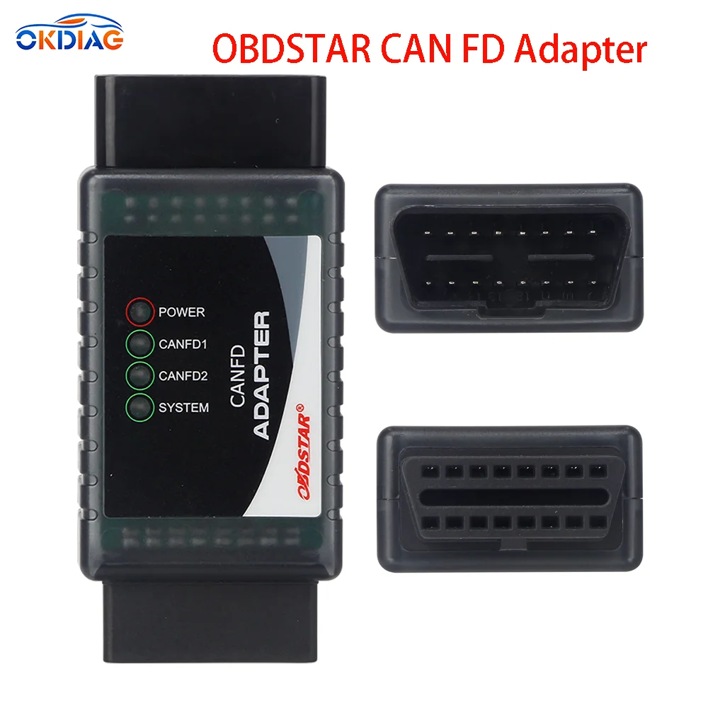 El adaptador OKDIAG OBDSTAR CAN FD funciona con X300 DP Plus y Pro4 ...