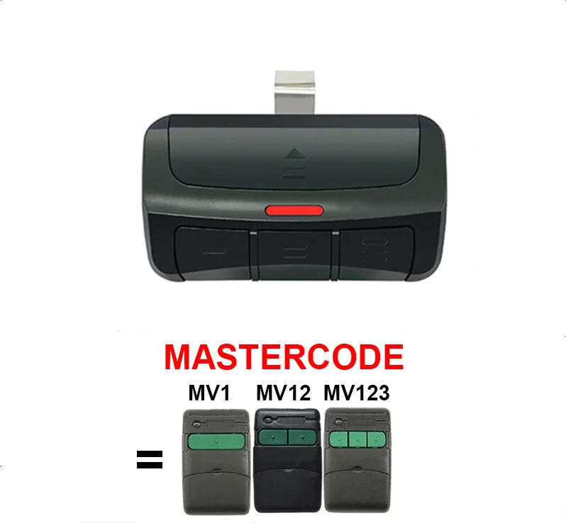 Copy-Mastercode-MV1-MV12-rolling-code-Remote-Control-433-92mhz ...