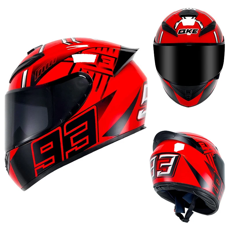 DOT-For-Venom-Full-Face-Motorcycle-Helmet-Motocross-Racing-Helmets-Moto ...