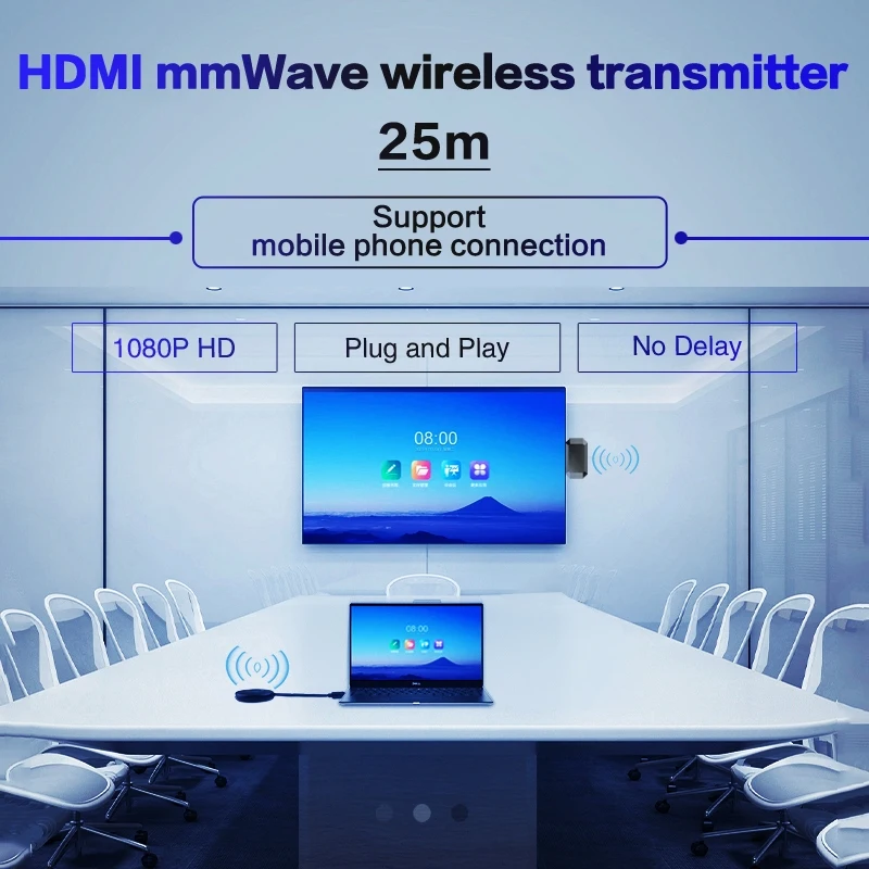 Millimeter Waves Wireless Hdmi Mini Extender Mobile Phone Video ...