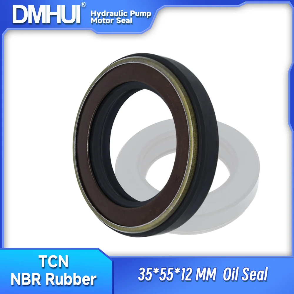 DMHUI Rotary Shaft Skeleton AP2086F Oil Seal 35x55x12mm Hydraulic Pump ...