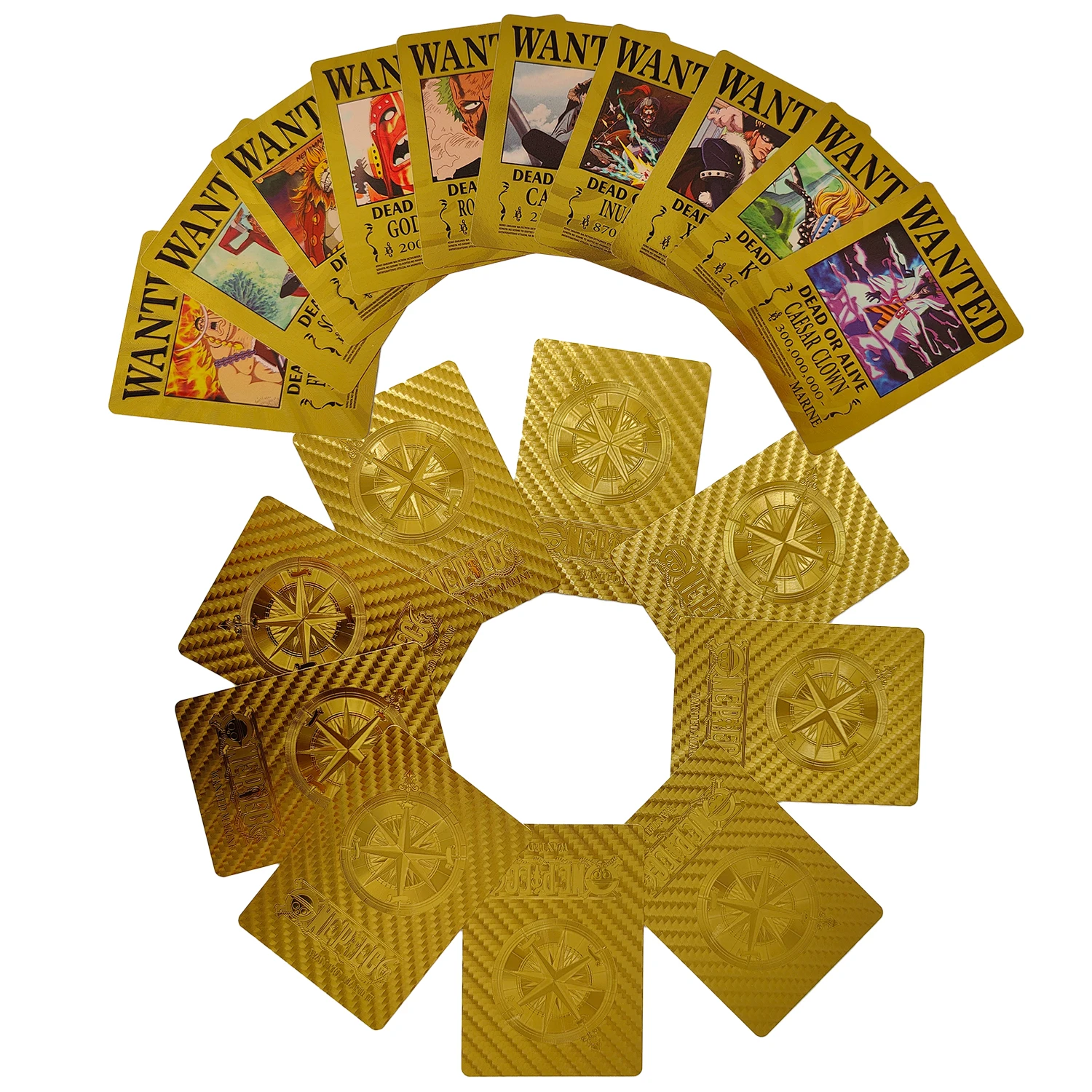 New-for-One-Piece-Gold-Card-Game-Collectibles-Battle-Child-Gift-Toy ...