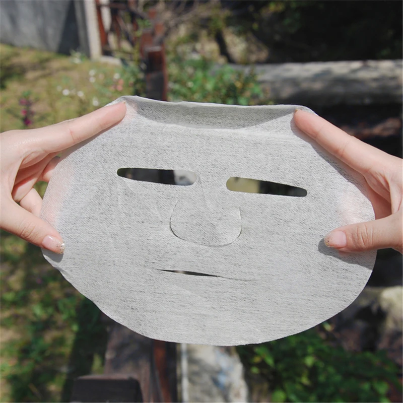 50PCS/Bag Disposable Silk technology Face Mask Paper Ultra Thin Women ...