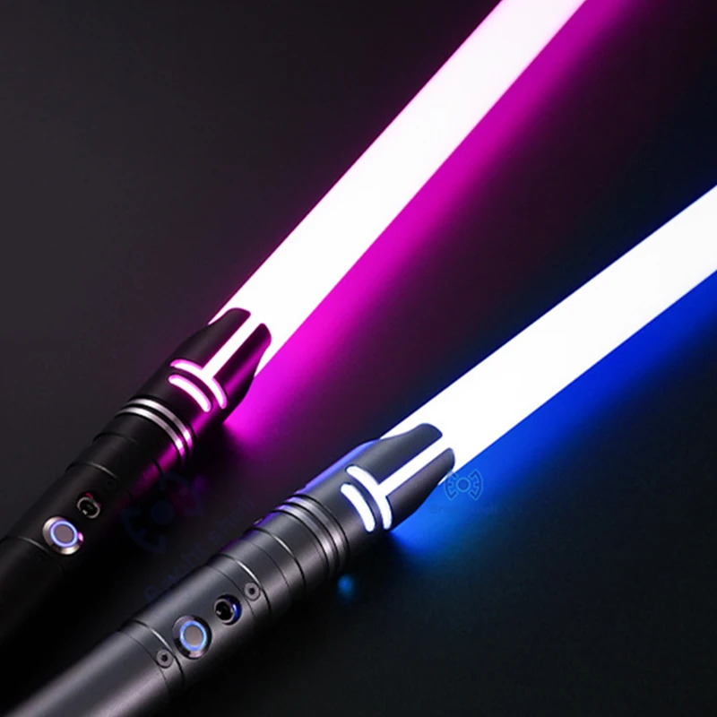 Metal-Lightsaber-RGB-Laser-Sword-Toys-Light-Saber-10Color-Change-Kids ...