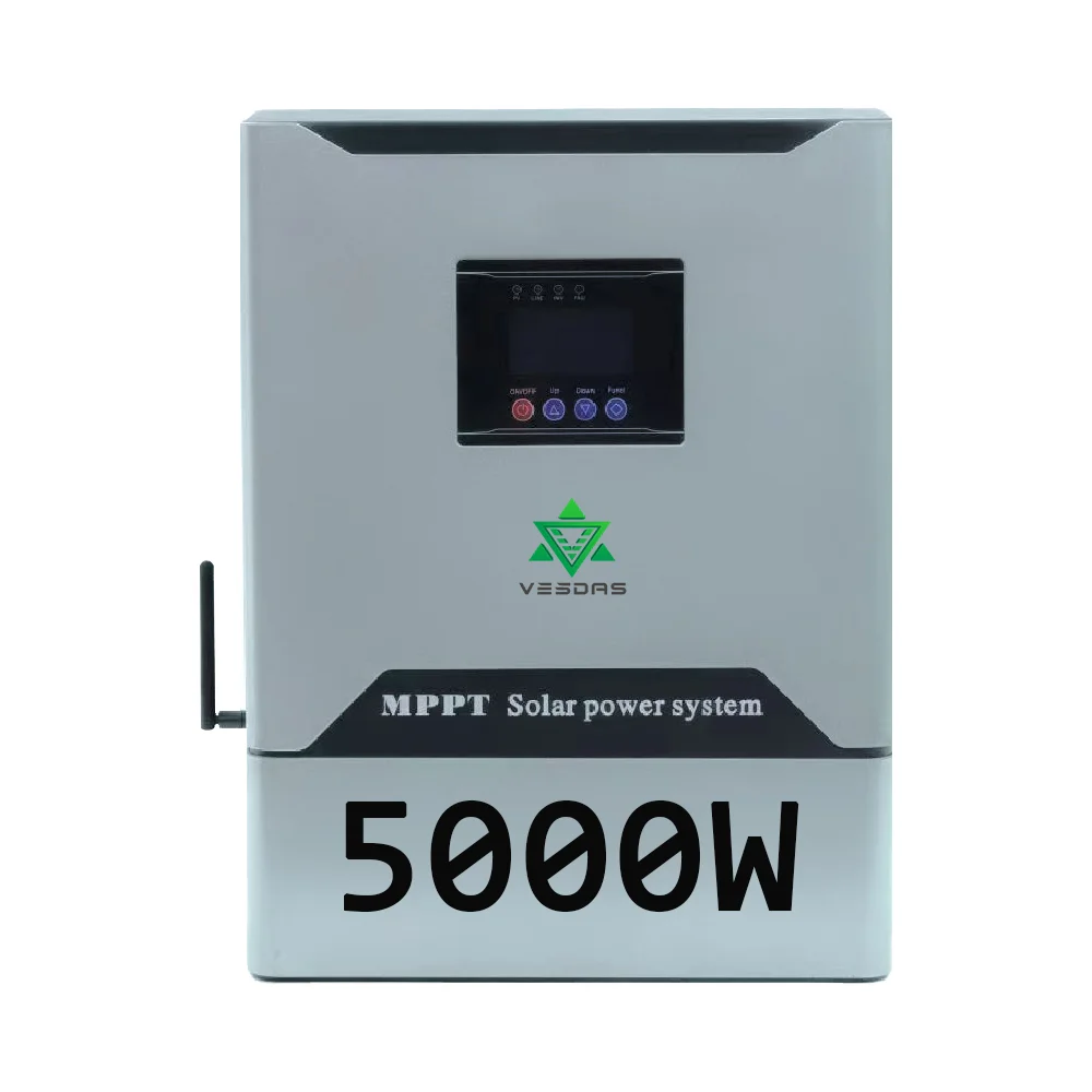 pure-sine-wave-5000W-hybrid-solar-controller-inverter-with-Built-in ...