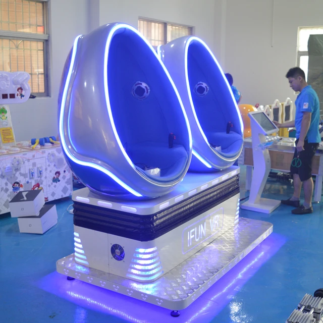 Factory 9D Egg VR Cinema Simulator amusement game machine with VR glasses – SmeshMega.com
