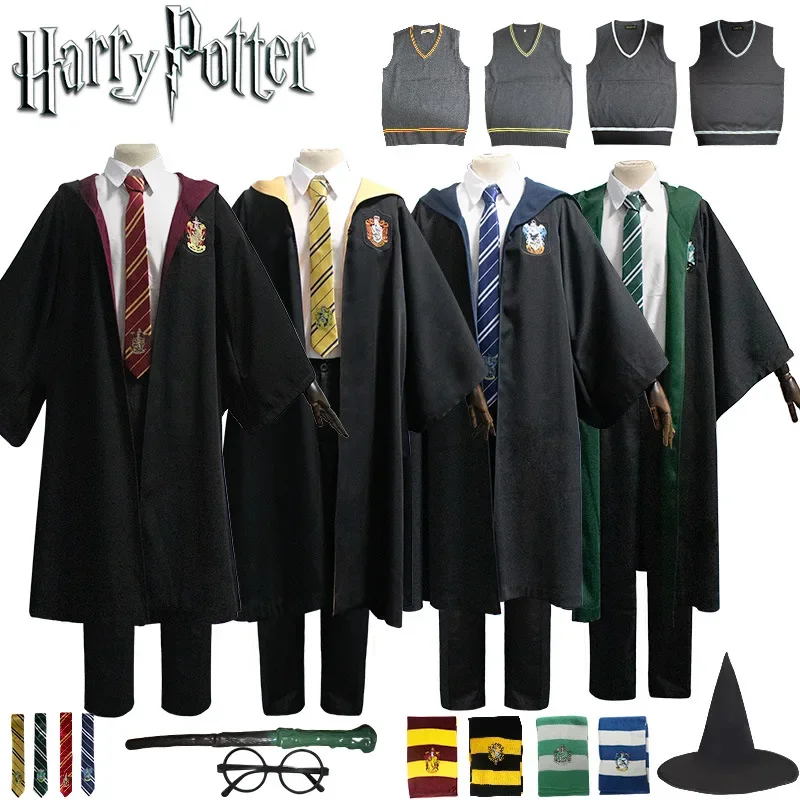 Marfa-uniforme-escolar-Cosplay-Hogwarts-fantasia-Vestes-M-gicos-Capa ...