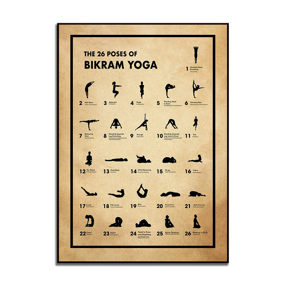 26 Hot Yoga Positions