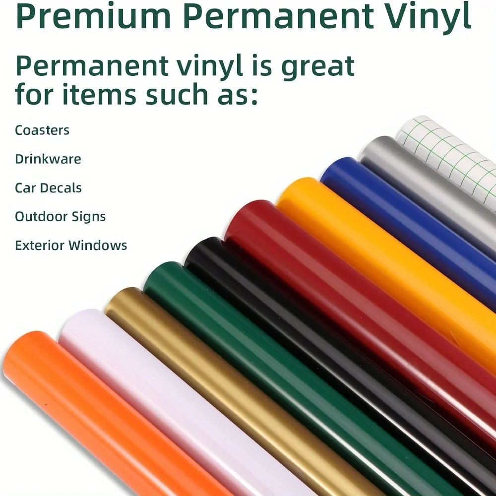1 roll Permanent Vinyl for Cricut Maker 3/ Maker/ Explore 3,12*36in/12 ...