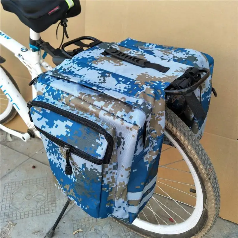 25L-Camouflage-Canvas-Carrier-Bag-Rear-Rack-Trunk-Bike-Luggage-Back ...