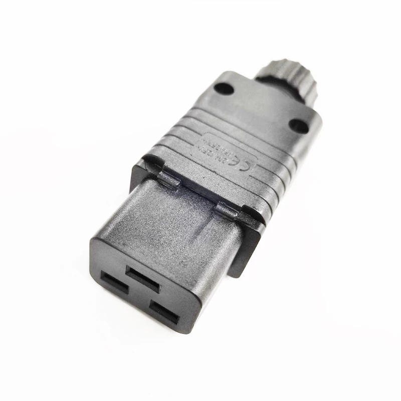 NCHTEK IEC 320 C19 Rewirable Socket, IEC 320 C19 16A/20A Power Cord ...
