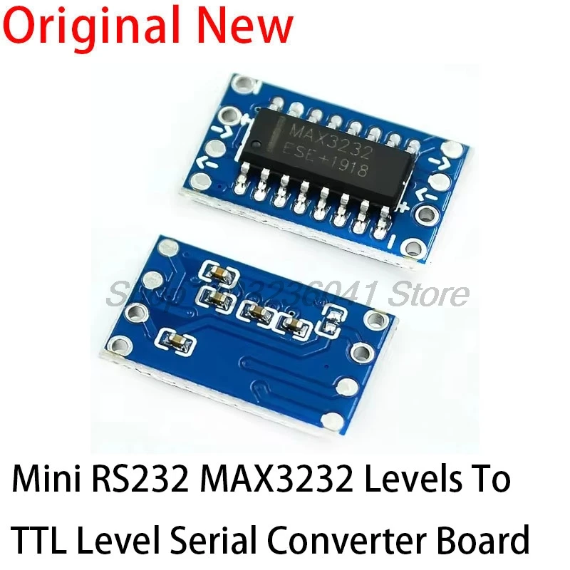 5PCS XD-26 new mini RS232 MAX3232 Levels to TTL level converter board ...