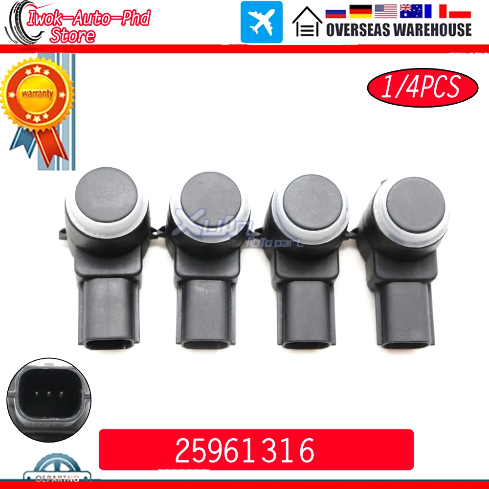 25962147 25961317 Parking Sensor Bumper Reversing Radar For Buick ...