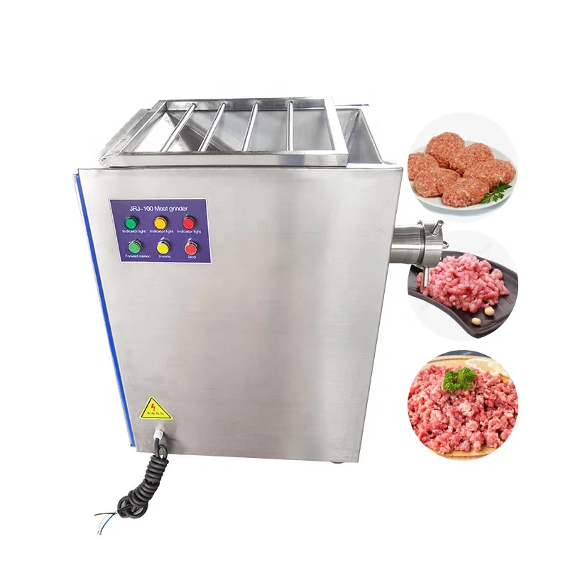 Meat-Mince-Screw-Make-Grinder-Machine-Chicken-Bone-frozen-meat-slicer ...