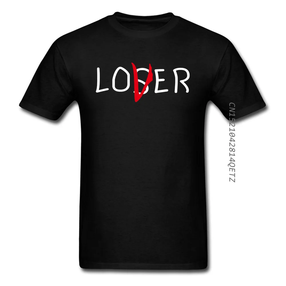 Lover-Loser-Camiseta-estampada-para-hombre-camisa-Harajuku-con-cuello ...