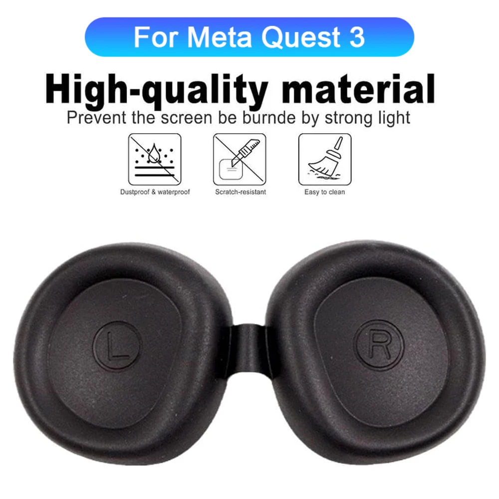 For-Meta-Quest-3-VR-Lens-Silicone-Protective-Cover-Anti-scratch-Lens ...