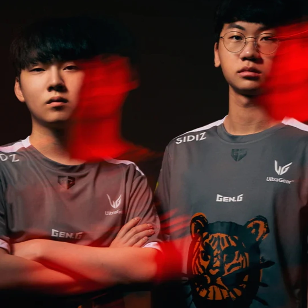 Gen-G-2023-Worlds-Pro-Replica-Jersey-Uniform-Official-T-shirt-LOL-LCK ...