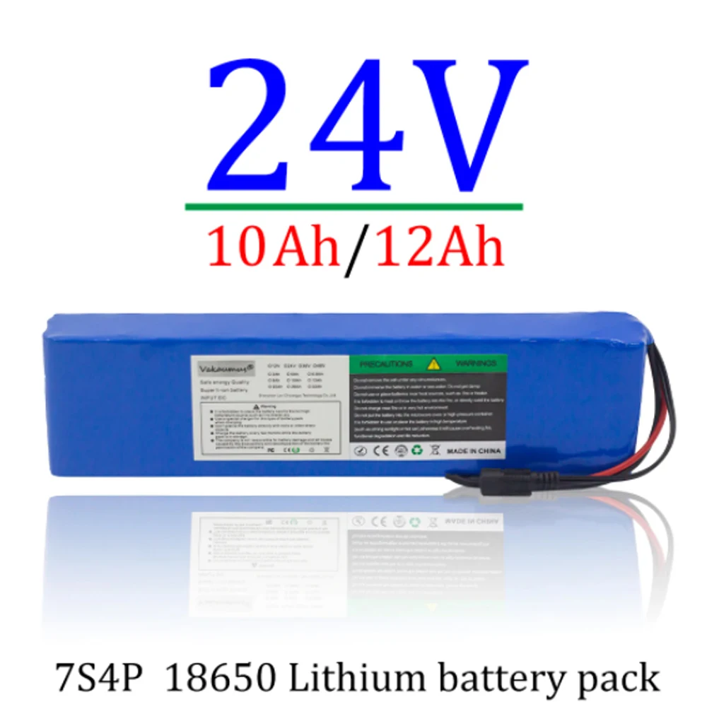 24V-7S4P-10Ah-12Ah-rechargeable18650-lithium-ion-battery-pack-suitable ...