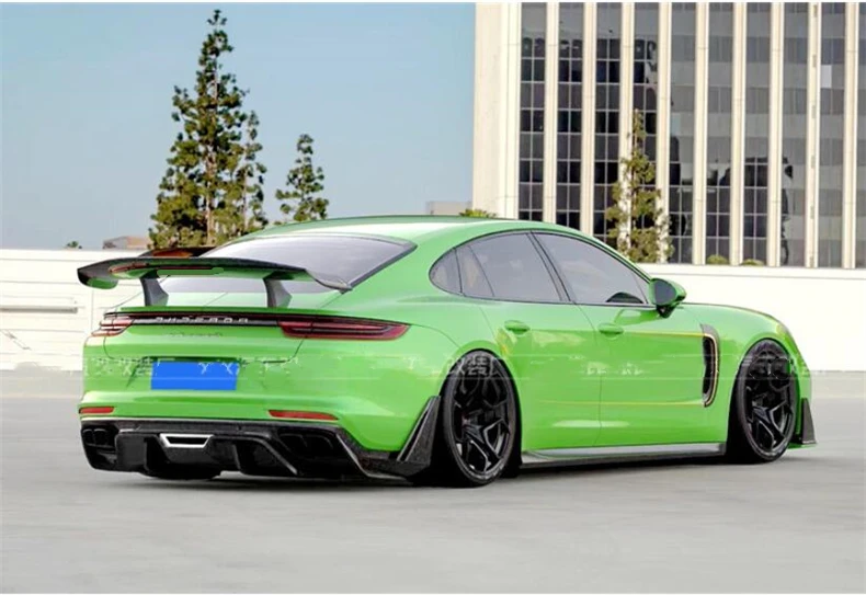 High Quality Real FORGE Carbon Fiber Spoiler For Porsche Panamera 971 ...
