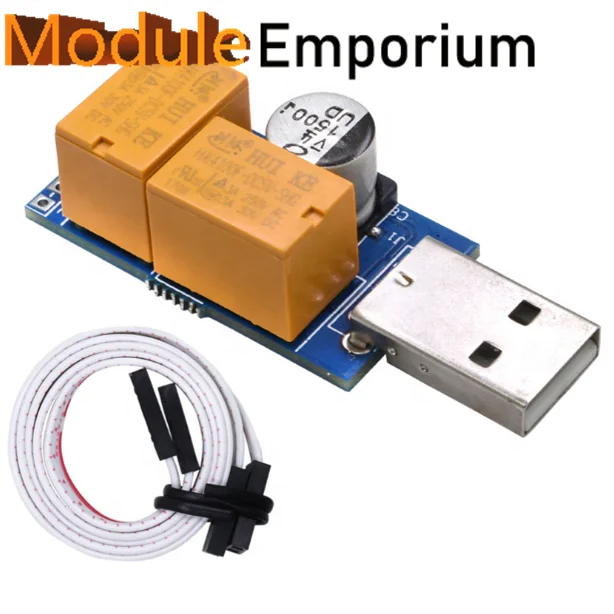 USB Watchdog Card Module Timer Single Relay Unattended Automatic ...