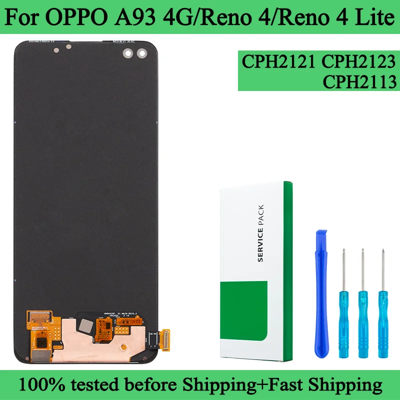 Cph2121 Cph2123 Cph2113 Original Lcd For Oppo A93 4g Display Touch ...