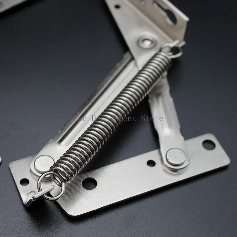 1 Pair Triangular Spring Hinge for Sofa Cabinet Bed Lift-Up Flap ...