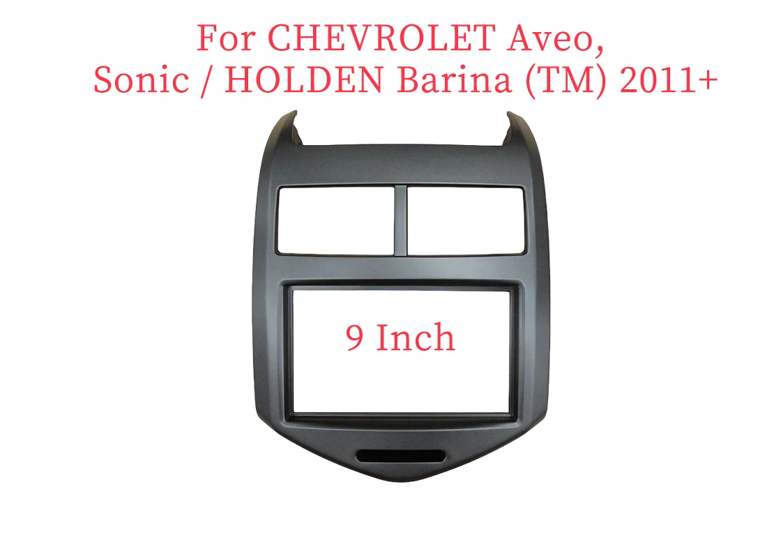 9-Inch-Car-Radio-Fascia-for-CHEVROLET-Aveo-Sonic-HOLDEN-Barina-TM-2011 ...