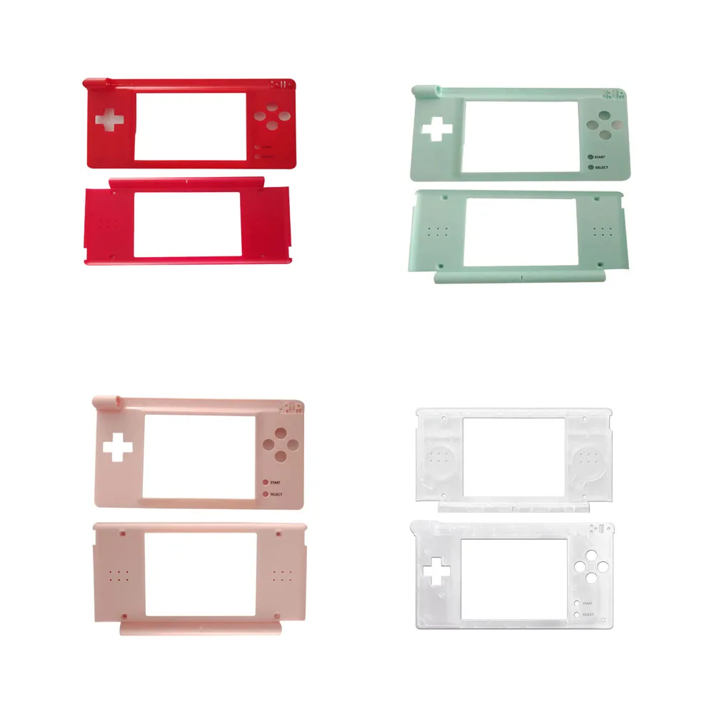 Plastic-cover-Top-Upper-Lower-LCD-Screen-Frame-For-NDSL-Game-DS-Lite ...