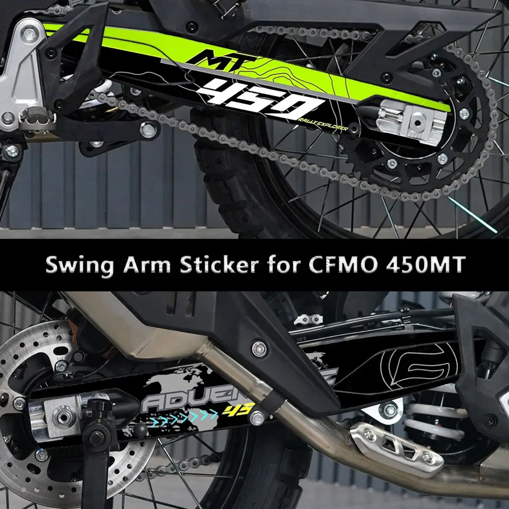 Para CFMOTO 450MT 450 MT 450-MT 3M pegatina de brazo oscilante de ...