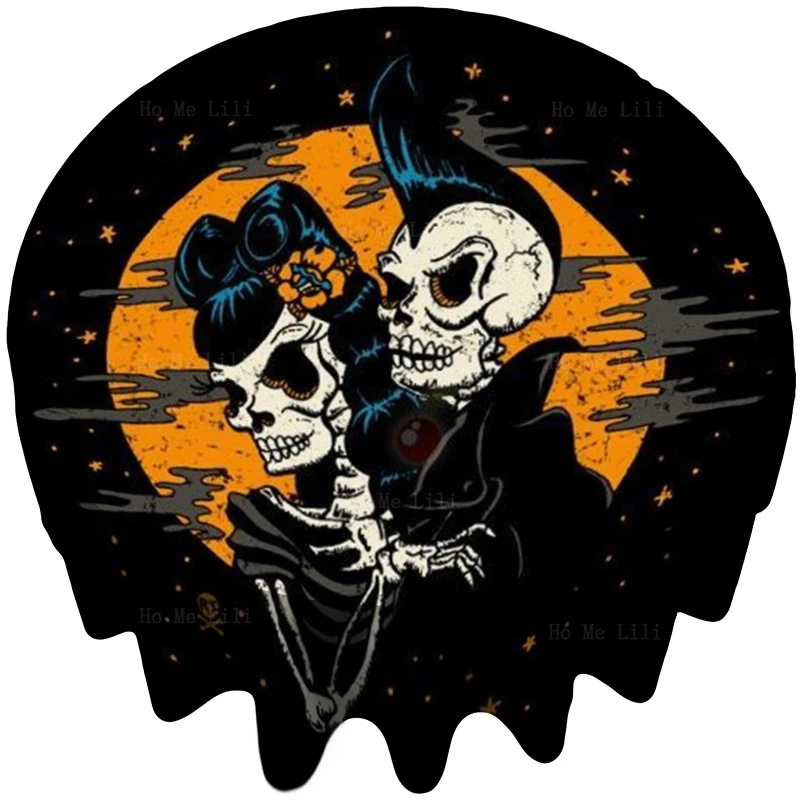 Greaser Skull Tattoo