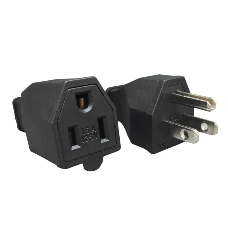 US-American-3-Pins-Industrial-AC-Electrical-Power-Rewireable-Plug-Male ...