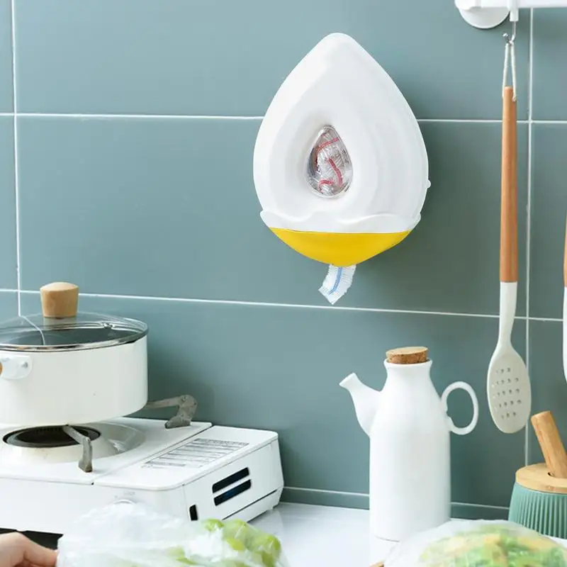 Cling-Film-Storage-Box-Plastic-Wrap-Organization-Wall-mounted-Dustproof ...