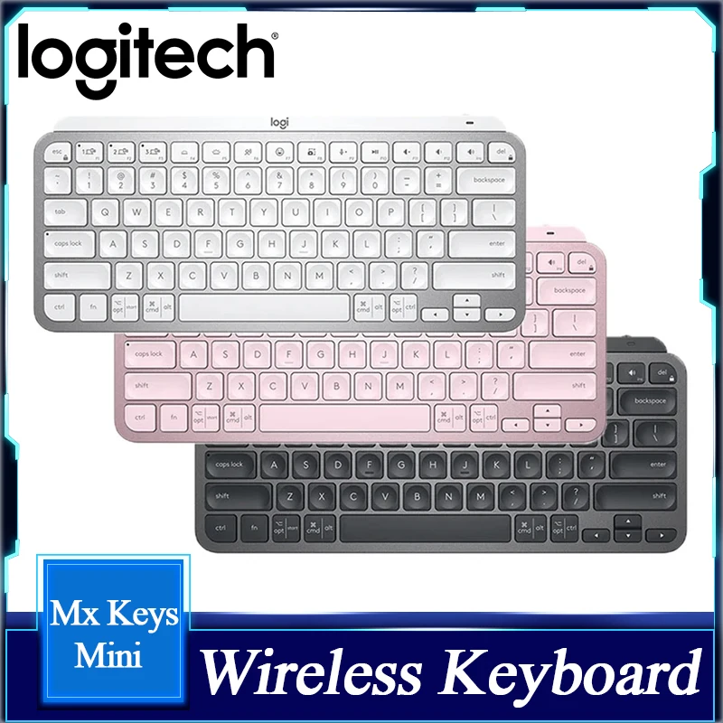 Logitech Mx Keys Mini Wireless Waterproof Bluetooth Keyboard 104 Keys ...