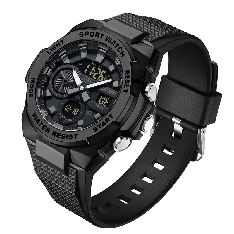 Brand Men's Sports Watches Fashion Mens Tactical Military Quartz Watch ...