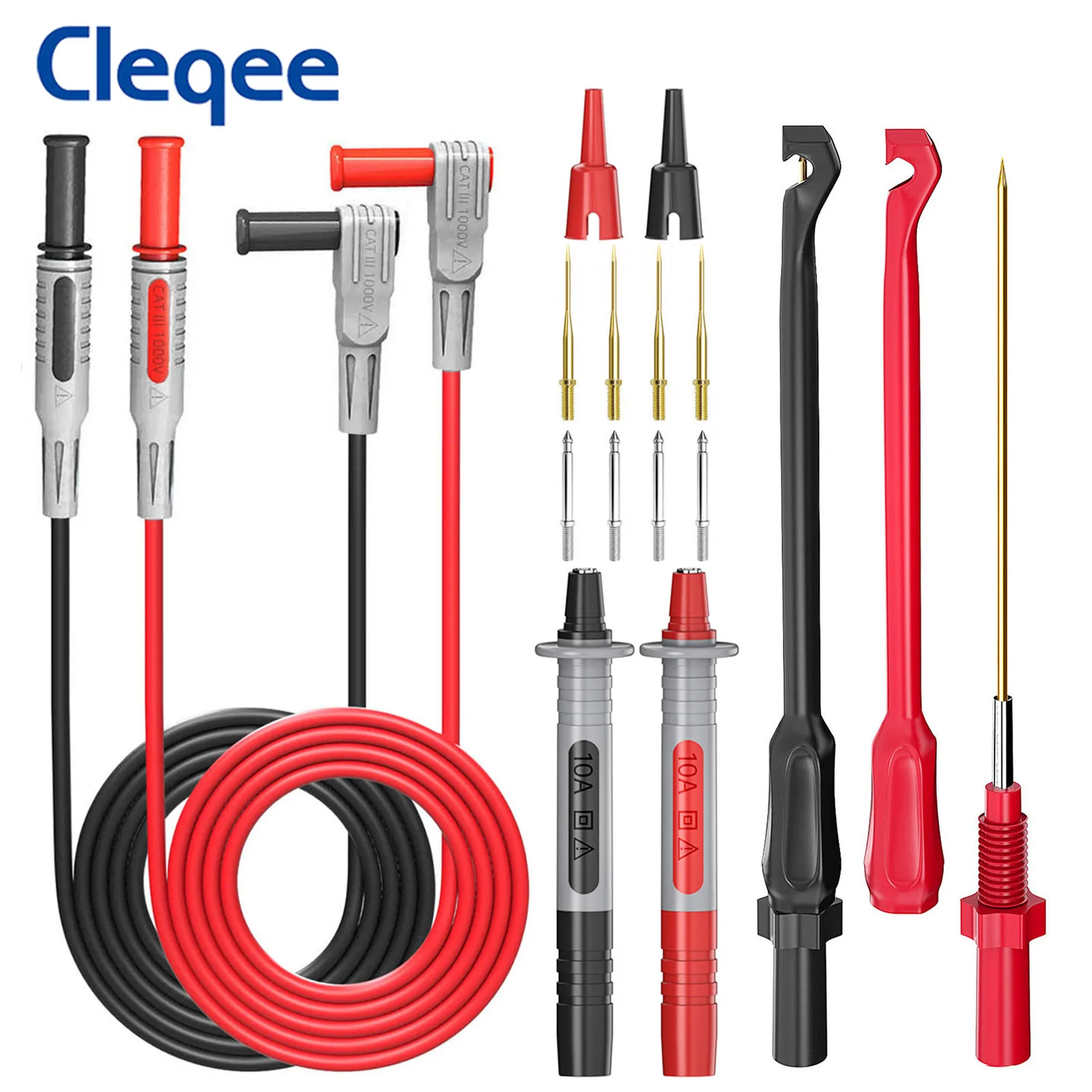 Cleqee-P1033B-Kit-di-cavi-di-prova-per-multimetro-con-sonde-per ...