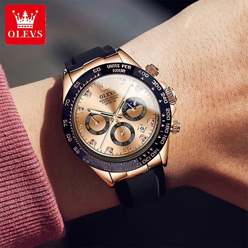 OLEVS 2875 Top Sports Men's Watch New Luxury Quartz Watch Original ...