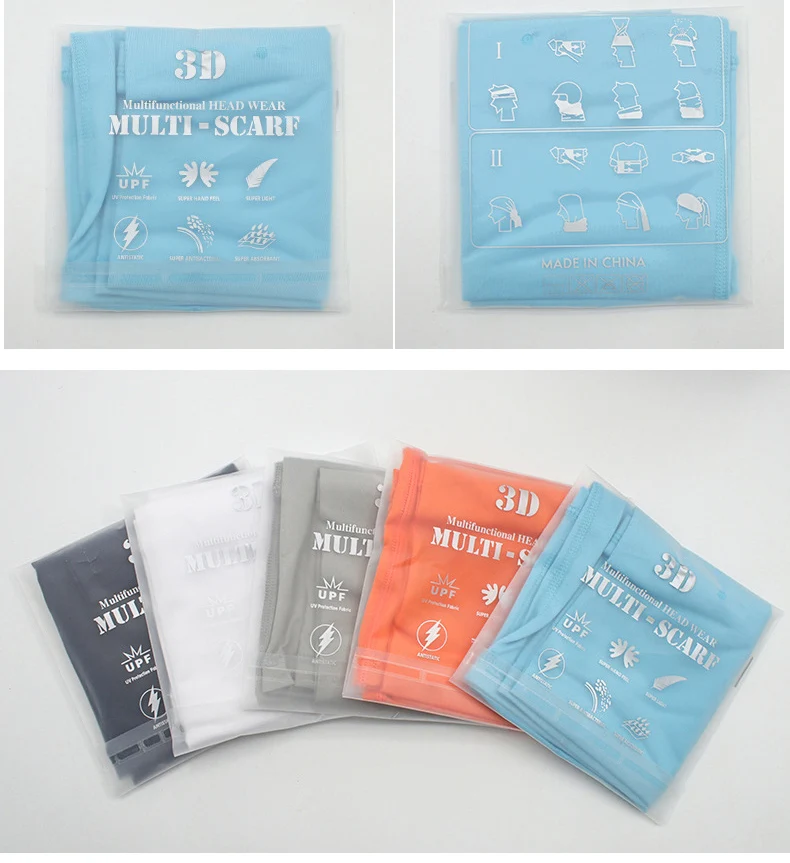 Echarpe,Foulard magique multifonction avec Protection contre les UV ...