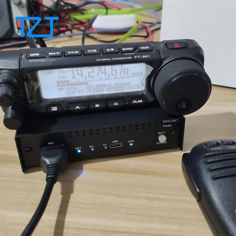 TZT U5 Link Host and Panel Box for FT 891 HF Transceiver Network ...