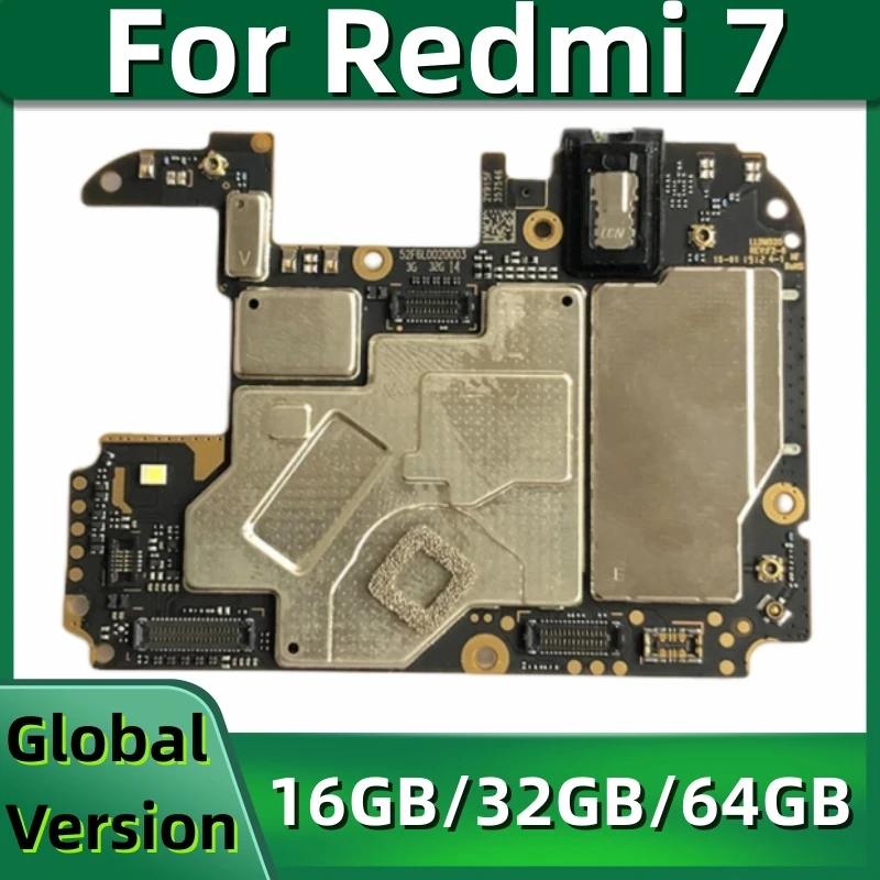 Placa-M-e-para-Xiaomi-Redmi-7-Placa-de-Circuitos-Principais ...