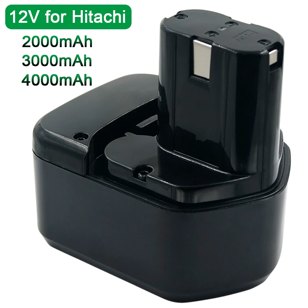 12V 2000mAh 4000mAh Rechargeable Power Tools Battery for Hitachi ...