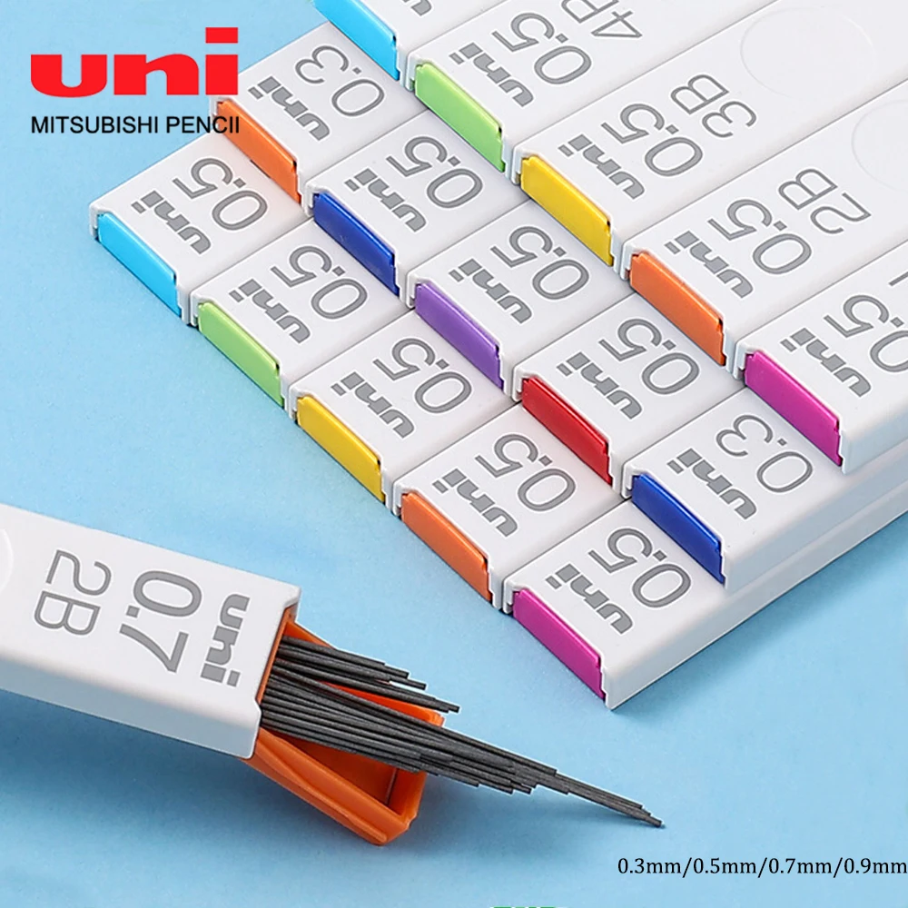 1Box Uni Mechanical Pencil Refill Lead UL-S Antifouling 0.5/0.3/0.7/0 ...