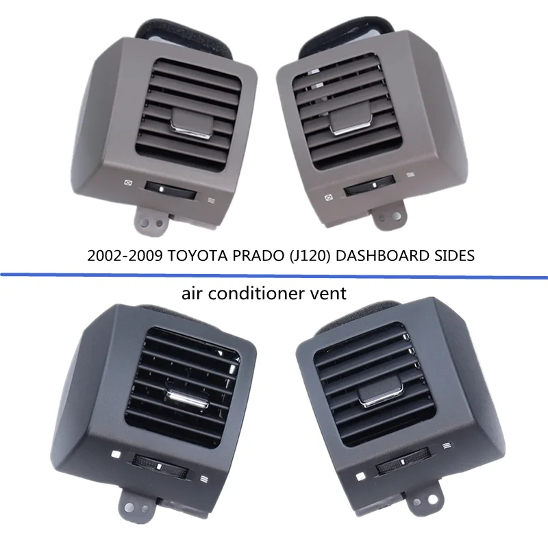 For-2004-Toyota-Prado-LC-120-Air-conditioning-outlet-GRAY-Air ...