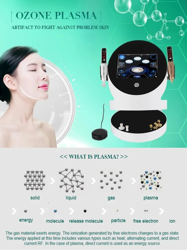 Ozone-plasma-R-F2in1-facial-care-machine-wrinkle-removal-firming-and ...