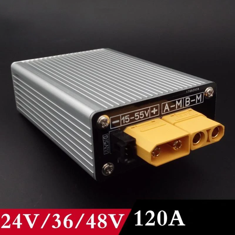 1PCS 12V 24V 36V 48V Bidirectional Brushed ESC Electric Speed ...