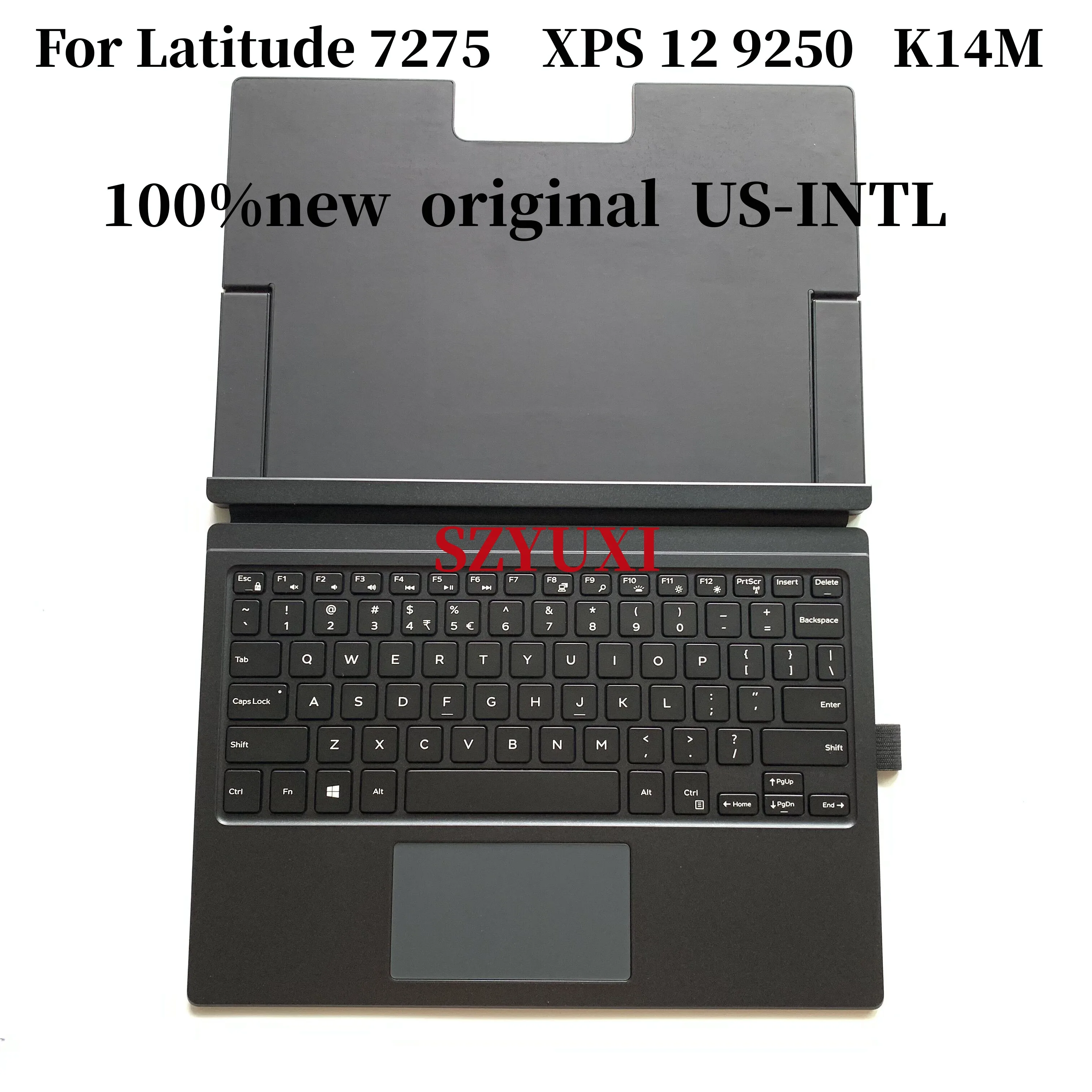 Teclado fino Original US INTL para Dell latitude 12, 100%, XPS, 7275 ...